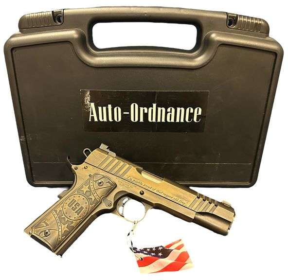 Auto-Ordnance 1911-A1 Old Glory .45ACP - Creamer Auction