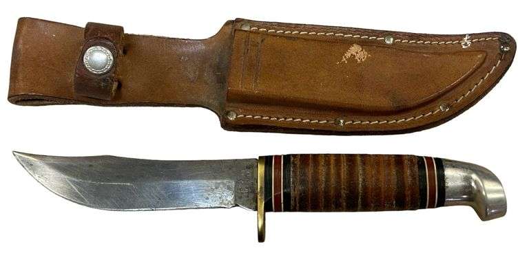 Western L66 Fixed Blade Hunting Knife - Creamer Auction