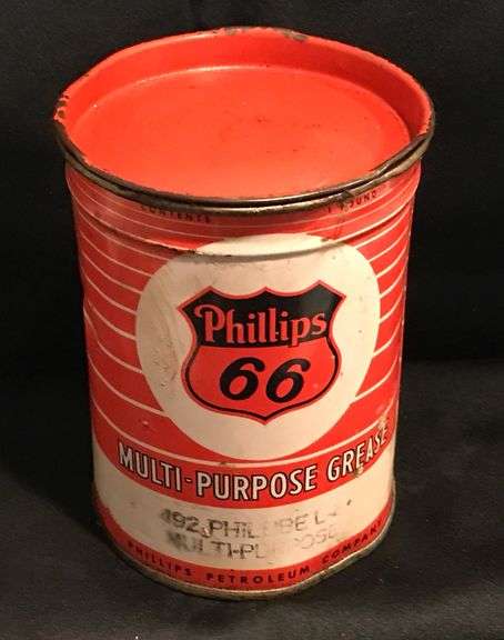 Phillips 66 - Multi-Purpose Grease Tin - Creamer Auction