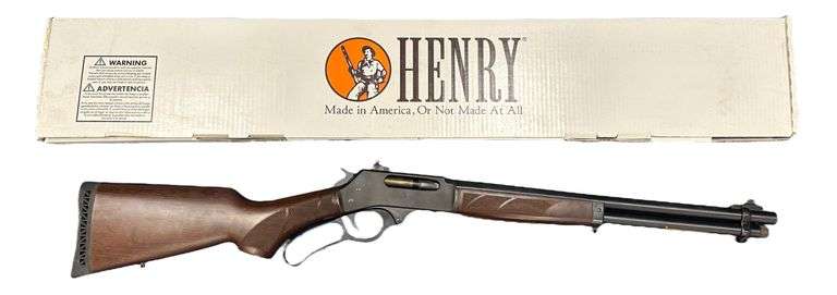 Henry Model H010 Steel Lever Action .45-70 Gov’t - Creamer Auction