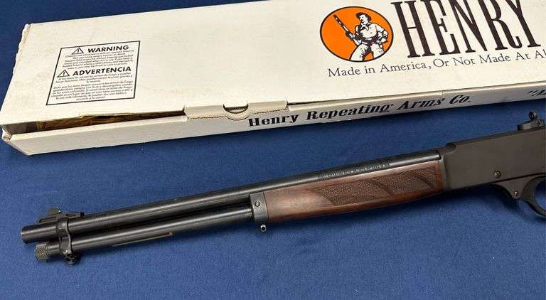 Henry Model H010 Steel Lever Action .45-70 Gov’t - Creamer Auction
