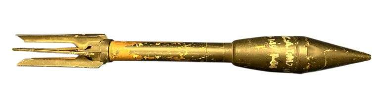 US WWII M7A1 Anti-Tank Practice Rocket - Creamer Auction