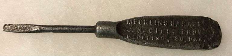 Meckling South Dakota Garage - “Whippet Cars” - Advertising Screw ...