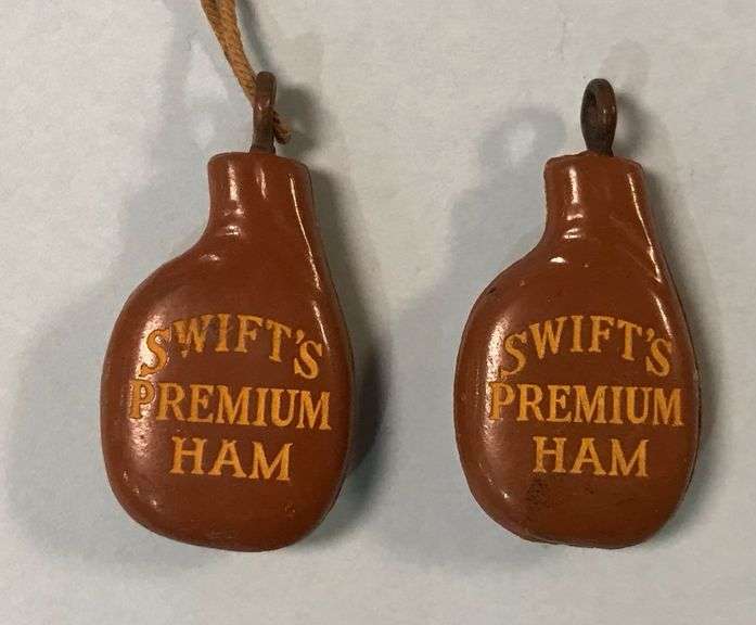 Swift’s Premium Ham Advertising Charms - Creamer Auction