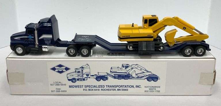 ERTL 1/64 - Midwest Specialized Transportation - Semi-Truck & Trailer ...