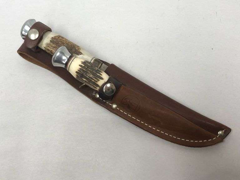 Robert Klaas "Hunters Choice KC 40" Fixed Blade Knife Set with Sheath ...