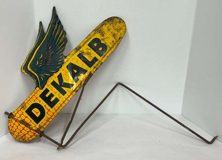 Dekalb Flying Ear Sign - Creamer Auction