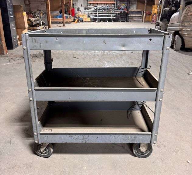 Rolling Shop Cart - Creamer Auction
