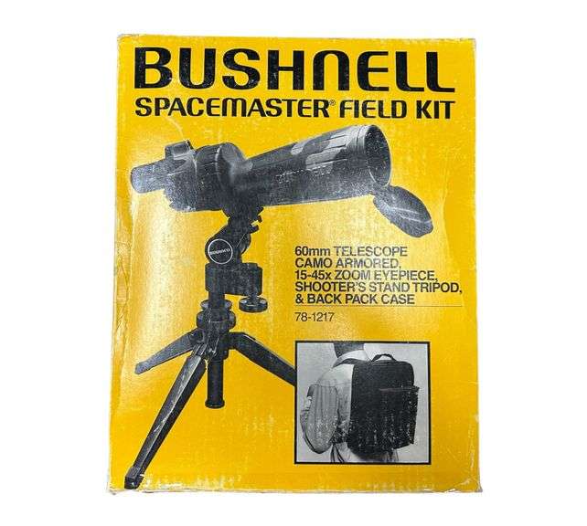 Bushnell Spacemaster Camo Armored Spotting Scope Field Kit - Creamer ...
