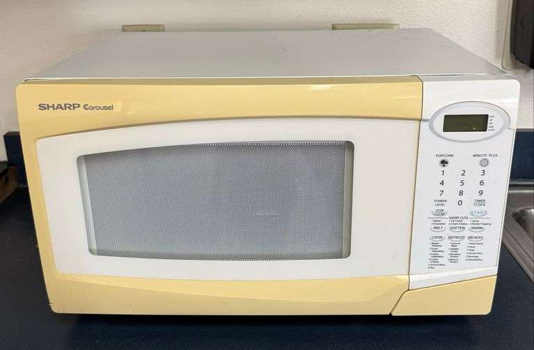 Sharp Carousel Microwave - Creamer Auction