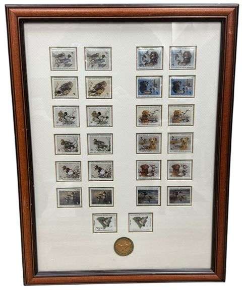 South Carolina Waterfowl Association - Duck Stamp - Framed Collection ...