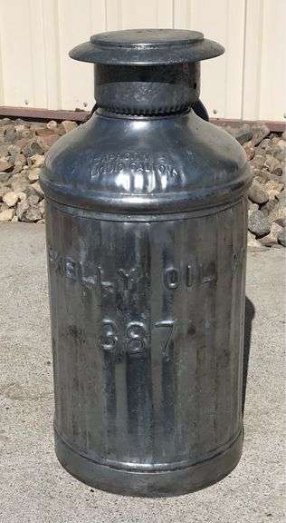 Skelly Oil Co. - 5 Gallon Can - Creamer Auction