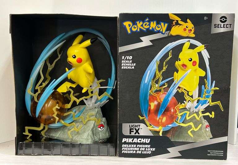 Pokémon Pikachu Lighted FX - Deluxe Figure 1/10 Scale - Creamer Auction