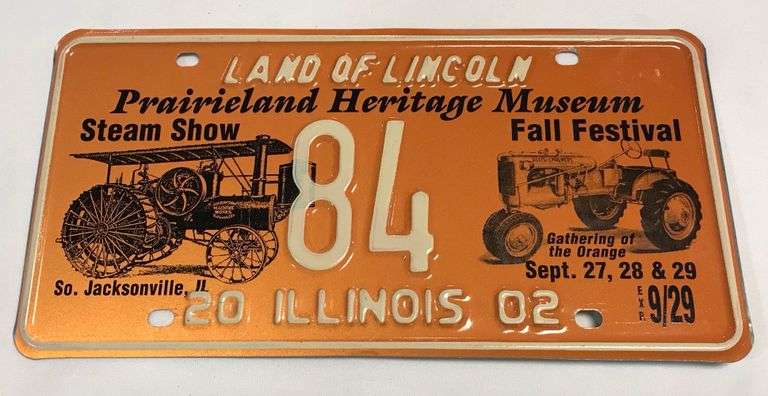 Land of Lincoln - Prairieland Heritage Museum Fall Festival Metal ...