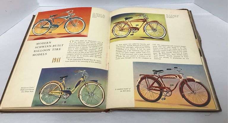 50 Years of Schwinn-Built Bicycles - 1895 to 1945 Hardbound Books ...