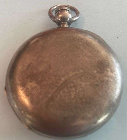 Large Key Wind Pocket Watch - Creamer Auction