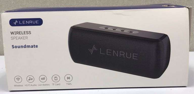 Lenrue Wireless Speaker - Creamer Auction
