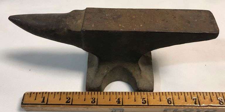 7 Inch Cast Iron Anvil - Creamer Auction