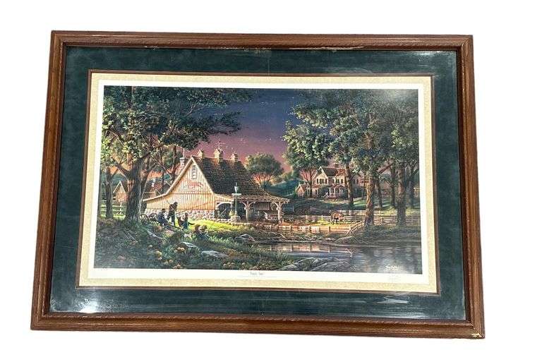 Family Time by Terry Redlin - Creamer Auction