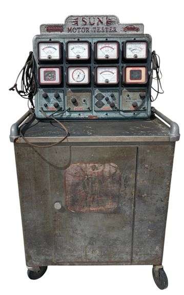 Early “Sun Motor Tester” - From Old Service Station out of Osmond, NE ...