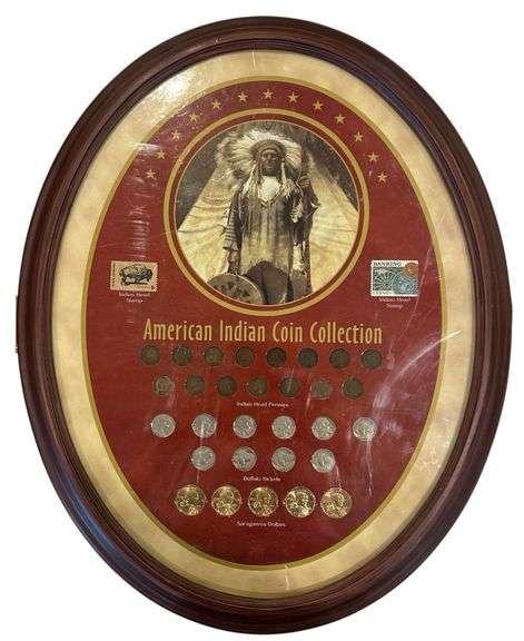 American Indian Coin Collection - 30 Total Coins - Creamer Auction