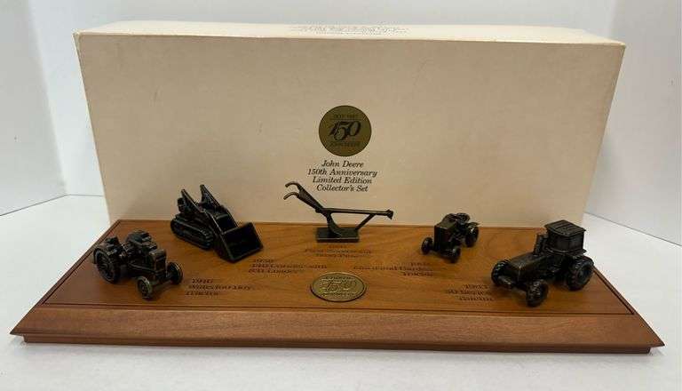 John Deere 150th Anniversary Limited Edition Desk Set - Collector’s Set ...