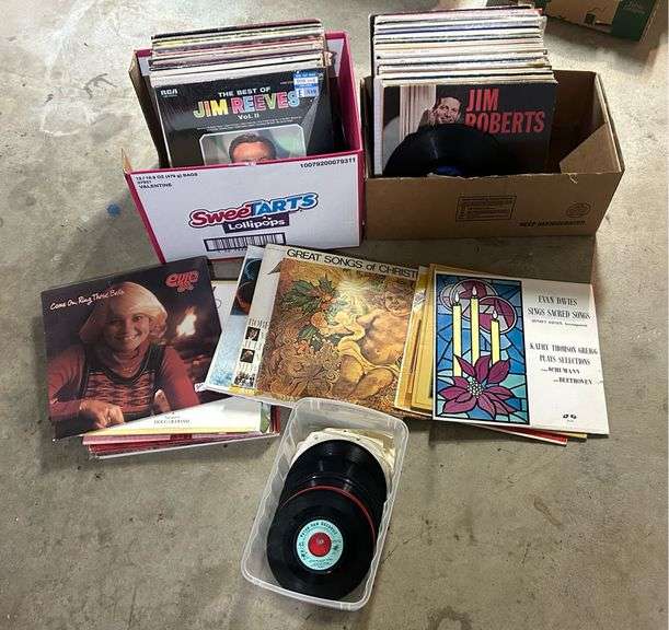 Large Lot of Records - Creamer Auction