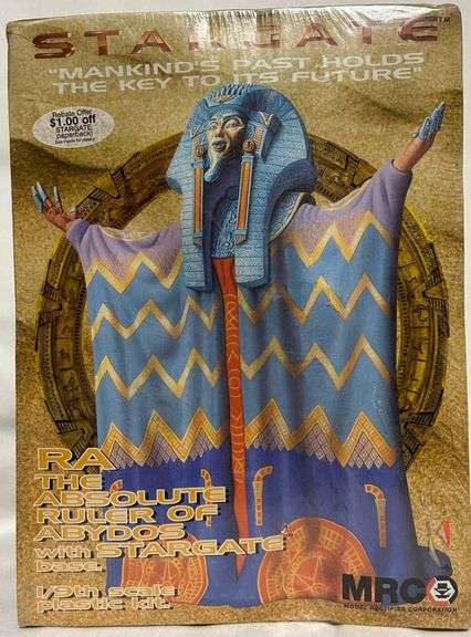 Stargate RA Model Kit – 1/9 Scale Plastic Kit by MRC, Sealed - Creamer ...
