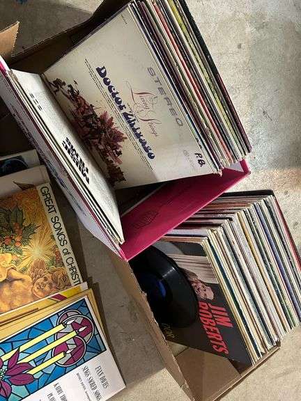 Large Lot of Records - Creamer Auction