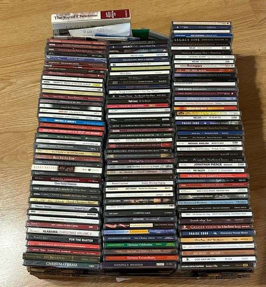 Large Lot of Music CD’s - Over 120 Included - Creamer Auction