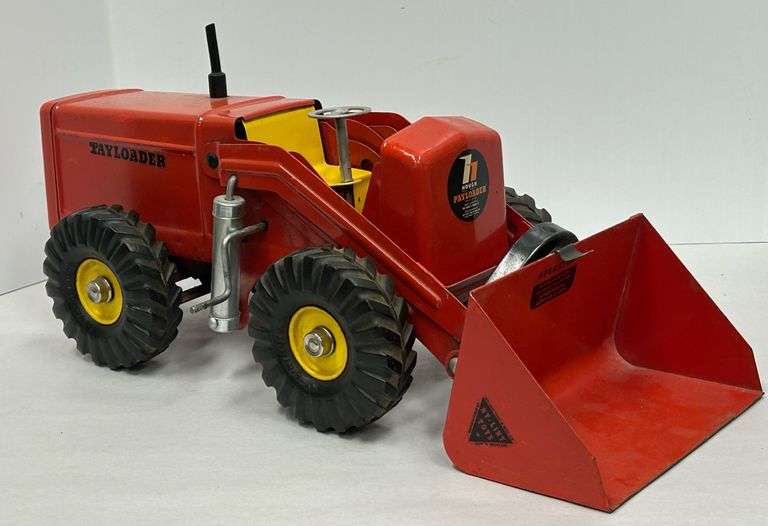 Vintage Nylint Hough Payloader Pressed Steel Toy Tractor - Creamer Auction