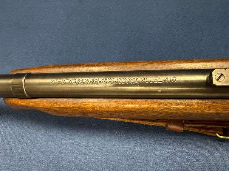 Stevens Model 416 .22LR Target Rifle - Creamer Auction
