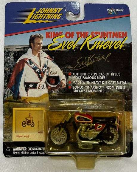 Johnny Lightning Evel Knievel Die-Cast Motorcycle – King of the ...