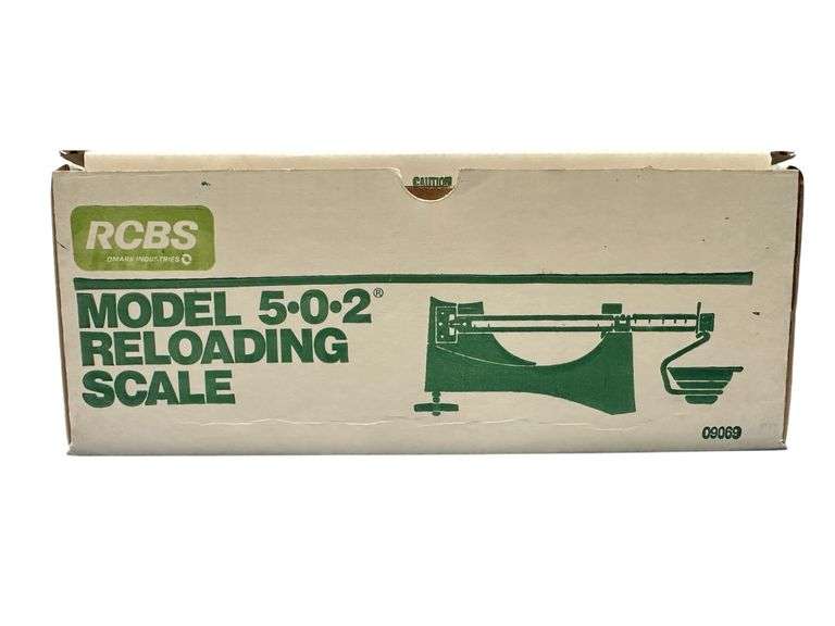 RCBS Model 502 Powder Scale - Creamer Auction