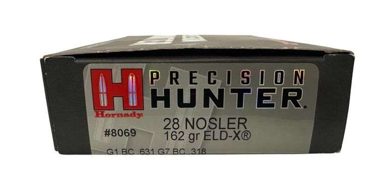 Hornady Precision Hunter .28 Nosler - Creamer Auction