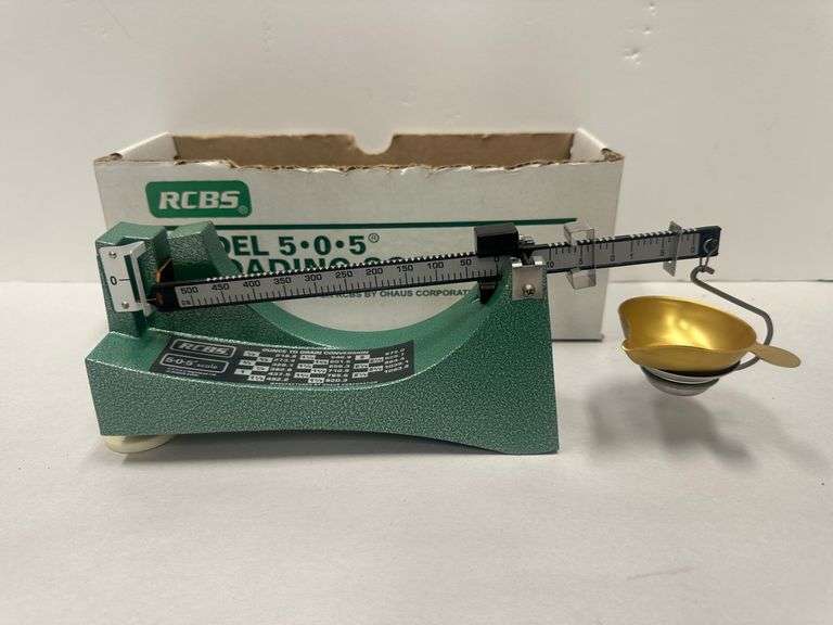 RCBS Model 505 Powder Scale - Creamer Auction