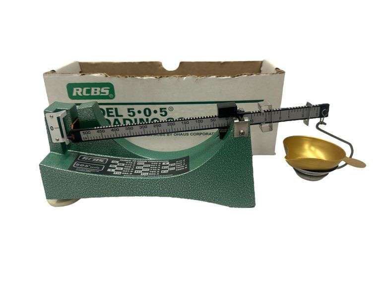 RCBS Model 505 Powder Scale - Creamer Auction