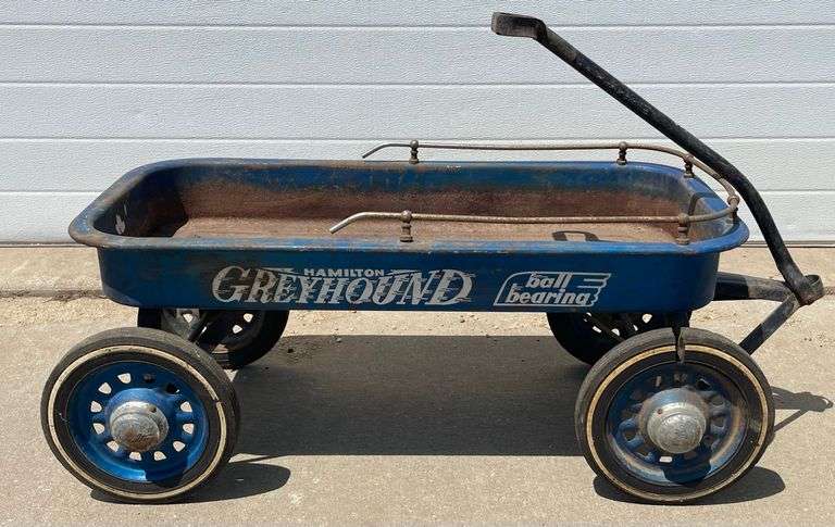 Hamilton Grayhound - Coaster Wagon - No Shipping - Creamer Auction