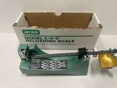 RCBS Model 505 Powder Scale - Creamer Auction