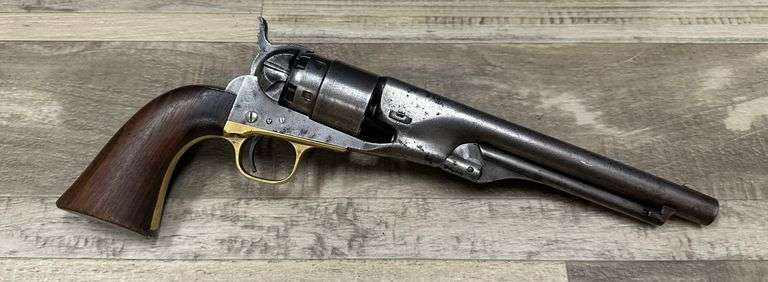 Colt Model 1860 Army .44 Caliber Revolver - Civil War Era - Creamer Auction