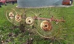 3 PT. 4 Wheel Windrow Turner - Creamer Auction