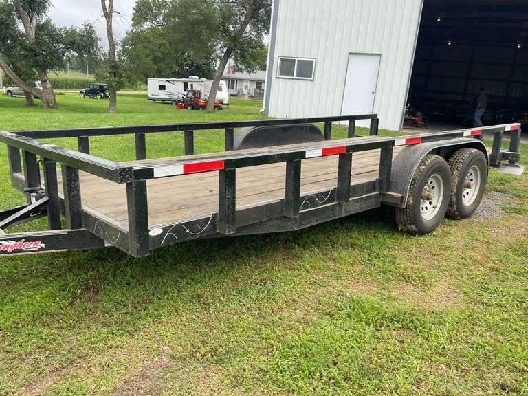 2012 East Texas Longhorn Trailers 90” Wide x 18 Ft. Utility Flatbed ...