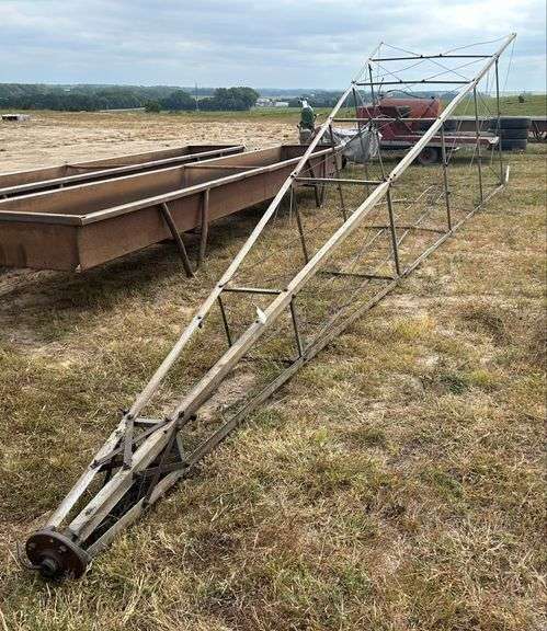 Windmill Tower -35 Foot - No Wheel - Tower Only - Creamer Auction