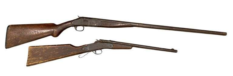 Harrington & Richardson 1901 20ga & C.J. Hamilton No. 27 .22LR Boys ...
