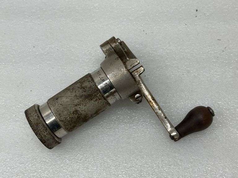 Vintage Taylor Pool Cue Tenon Cutting Machine - Creamer Auction