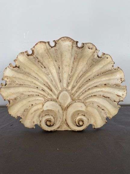 Cast Iron Shell Door Stop See Photos For Measurements - Coastal ...