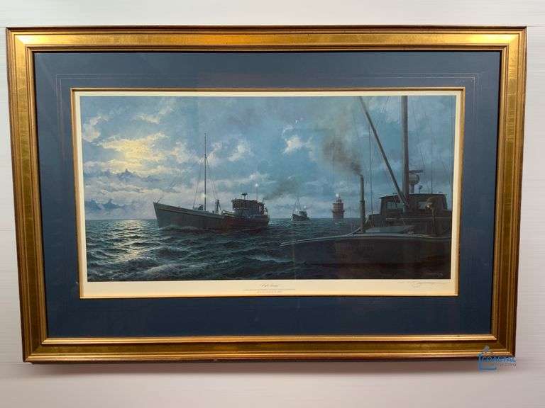 John M. Barber Limited Edition Collectors Print, Signed and Numbered 6/ ...