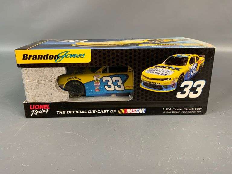 NASCAR Brandon Jones 33, 1:24 Scale Stock Car (appears to be NIB ...