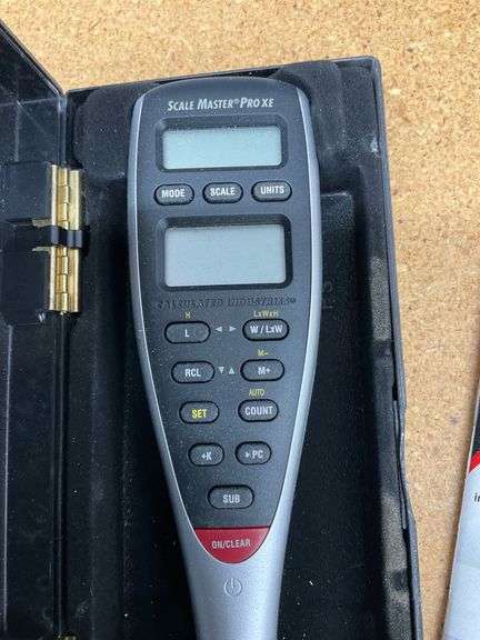 Scale Master Pro XE Advanced Digital Plan Measure Model 6135 With Case ...