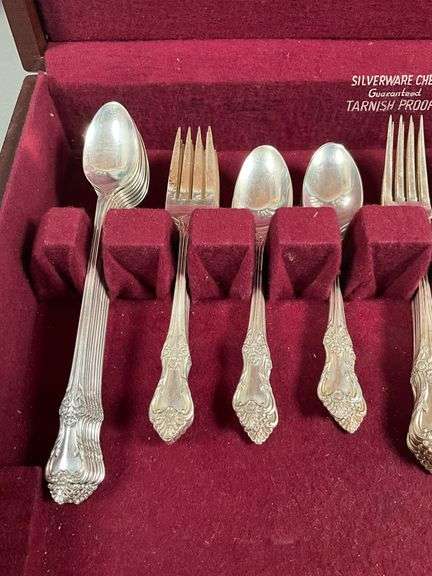 Oneida Sterling Silver, Afterglow Pattern, Not a complete set, 43 ...